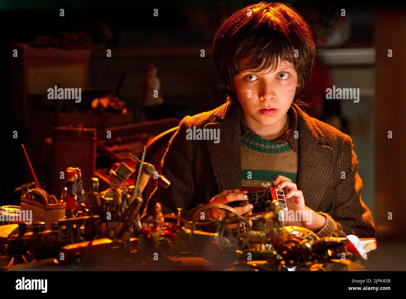 Martin scorsese asa butterfield immagini e fotografie stock ad alta ...