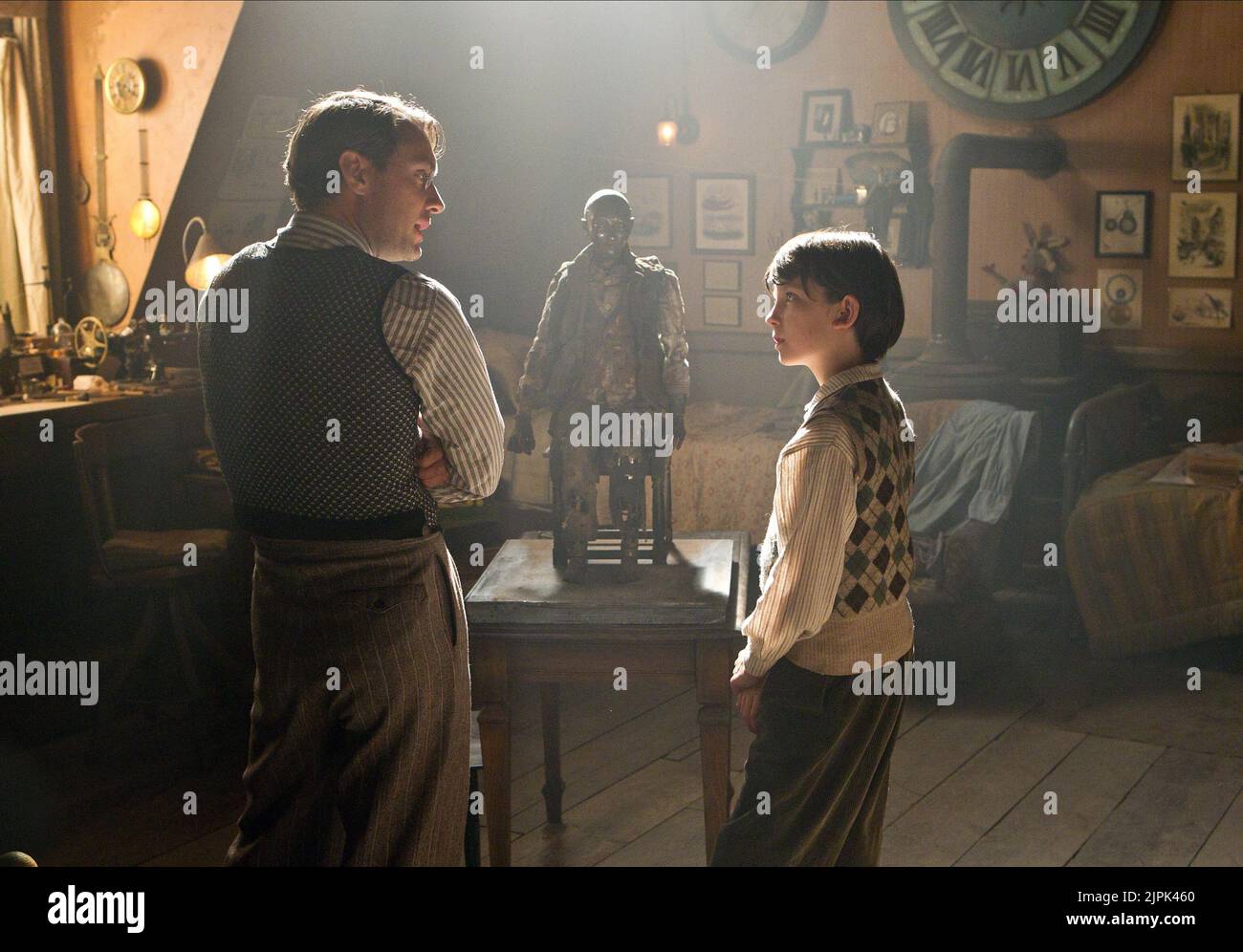 Martin scorsese asa butterfield immagini e fotografie stock ad alta ...