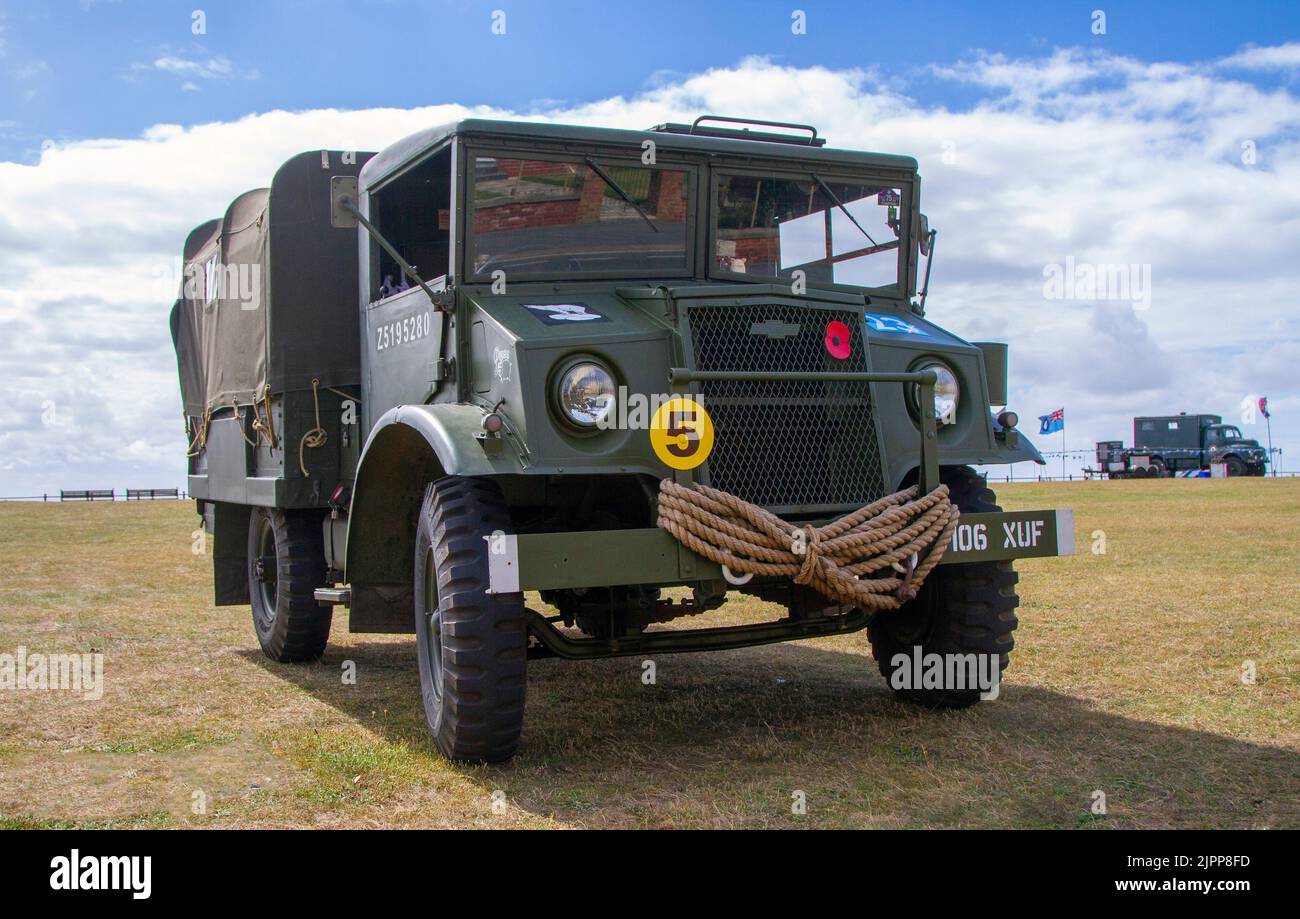 1942 40s forties, Green American Chevrolet C15 GS 4x2 15cwt 3859cc a benzina. Seconda Guerra ...