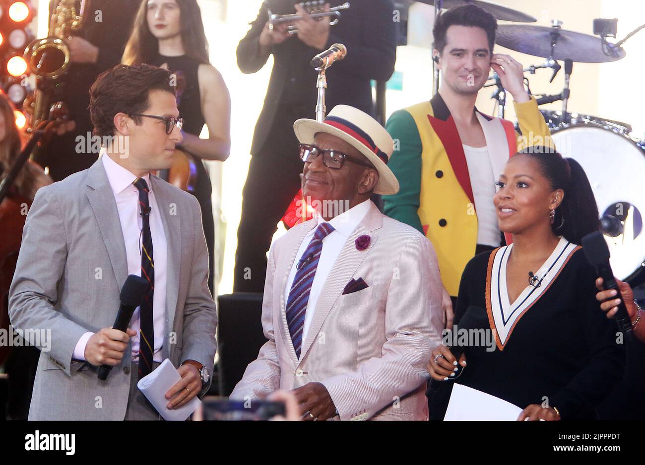 19 agosto 2022 Panico! Al disco, Jacob Soboroff, al Roker, Sherinelle ...