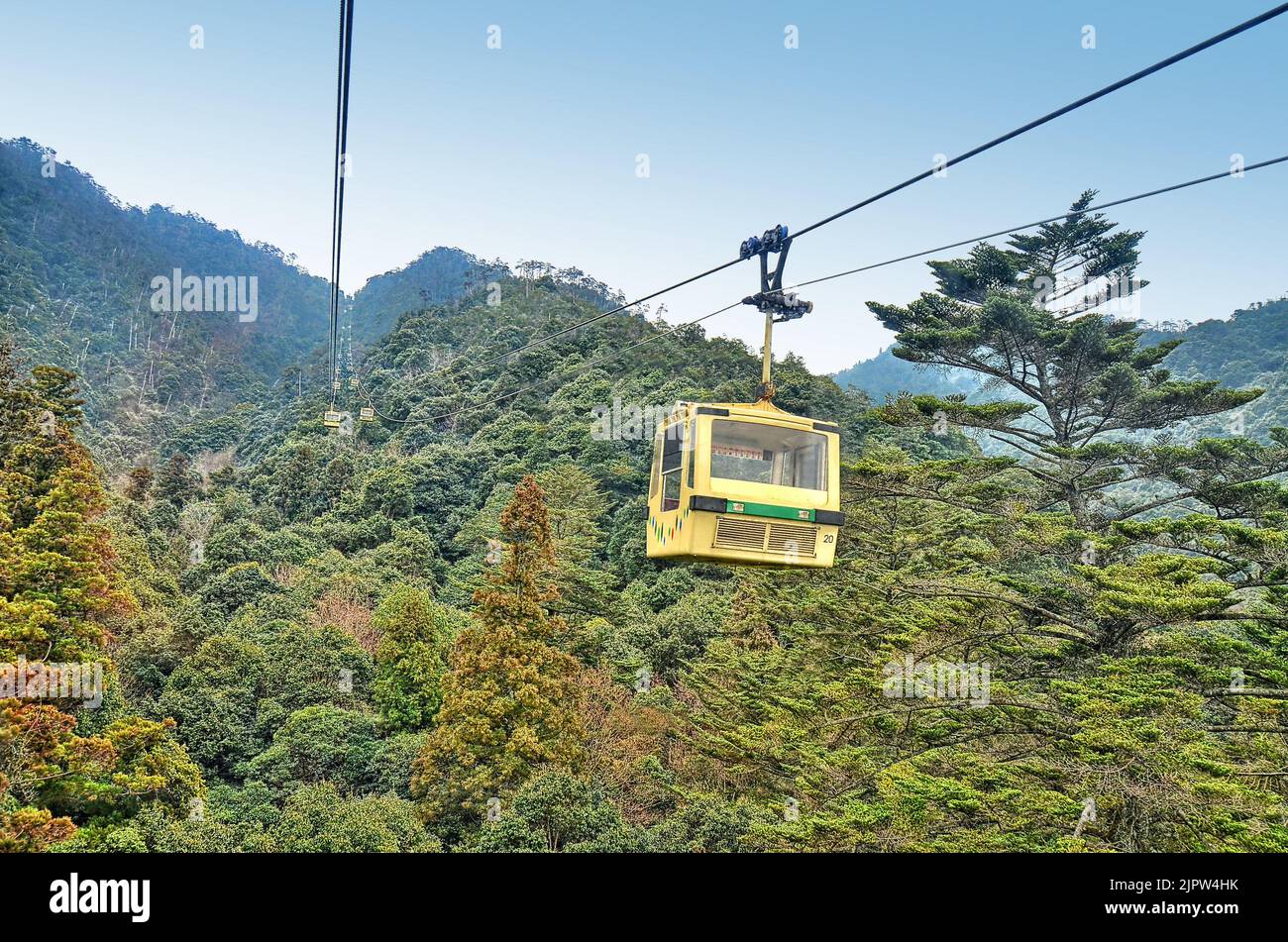 Miyajima ropeway hatsukaichi japan immagini e fotografie stock ad alta ...