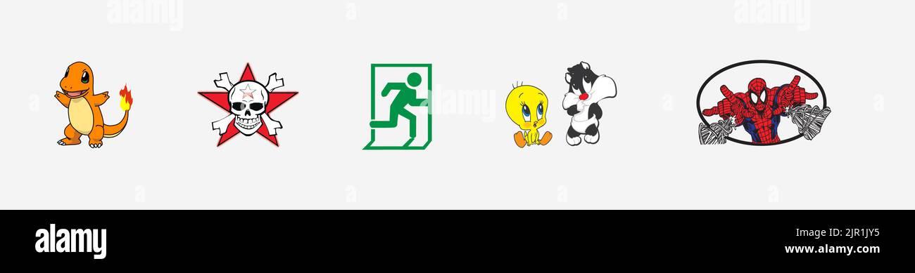 Pacchetto di logo per le arti e il design: LOGO DEAD CRANIO, logo Exit ...