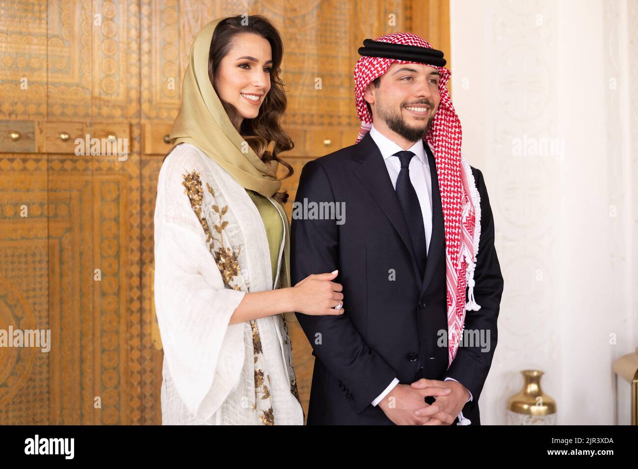 Il principe ereditario di Giordania Hussein (o al Hussein) bin Abdullah II si è impegnato a ...