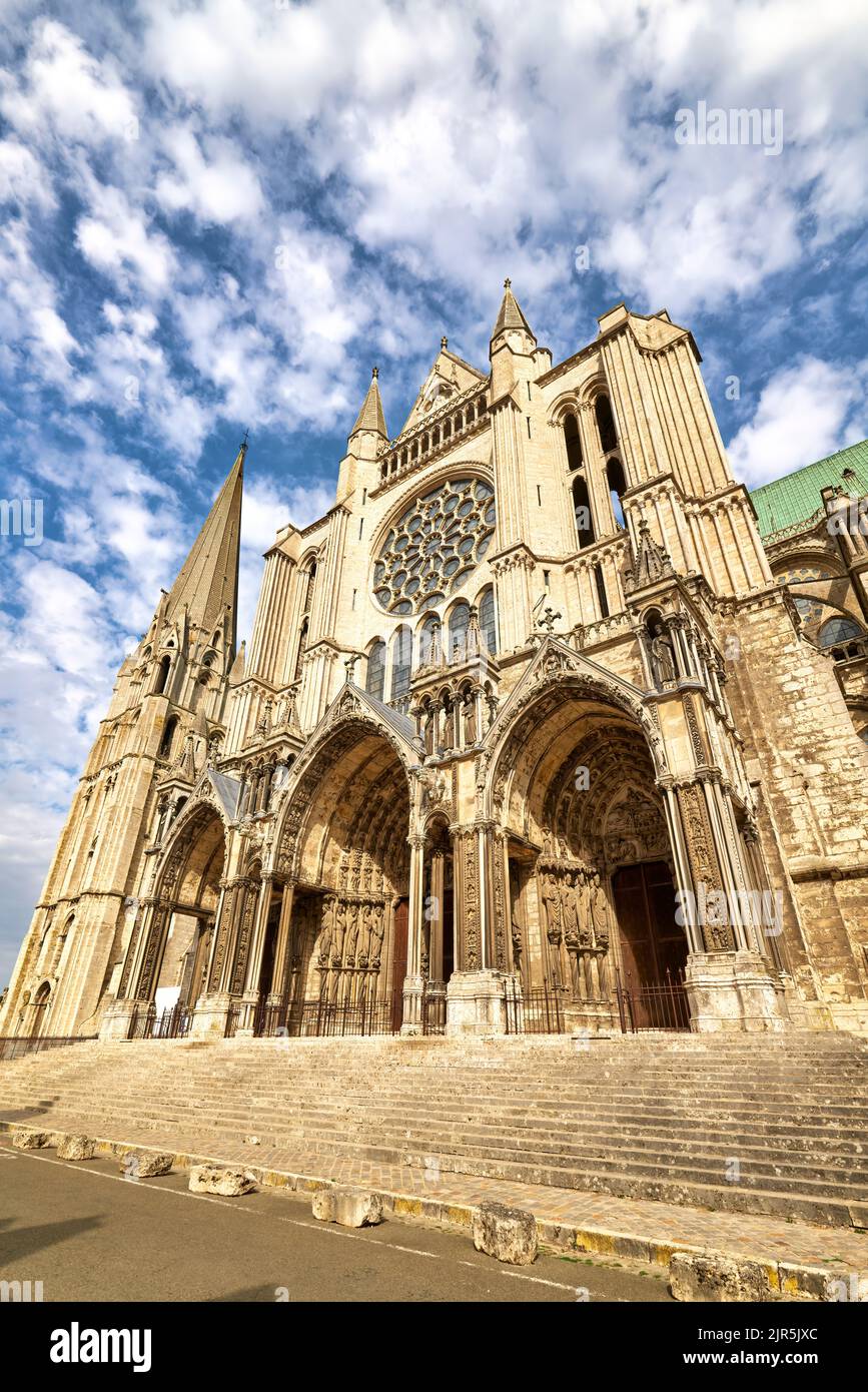 Catedral de chartres patrimonio de la humanidad de la unesco immagini e ...