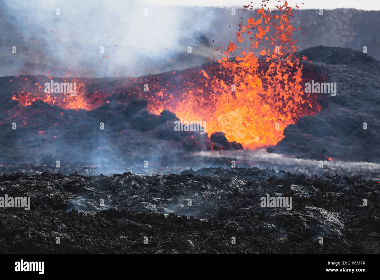 Islanda eruzione agosto 2022 immagini e fotografie stock ad alta ...