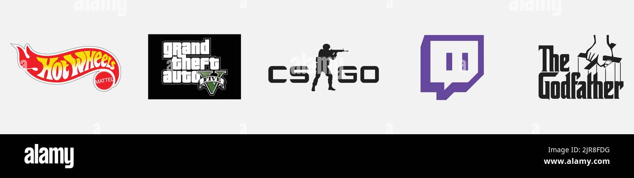 Logo grand theft auto 5 immagini e fotografie stock ad alta risoluzione ...