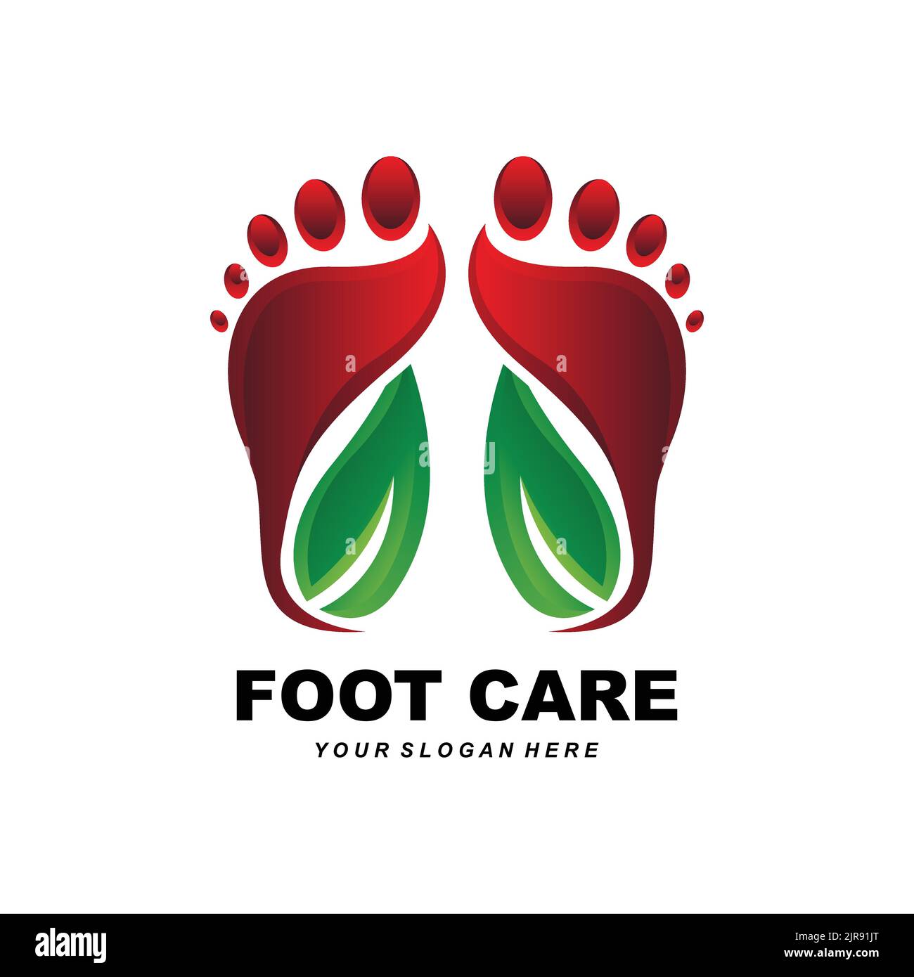 Piedi di salute Immagini Vettoriali Stock - Alamy