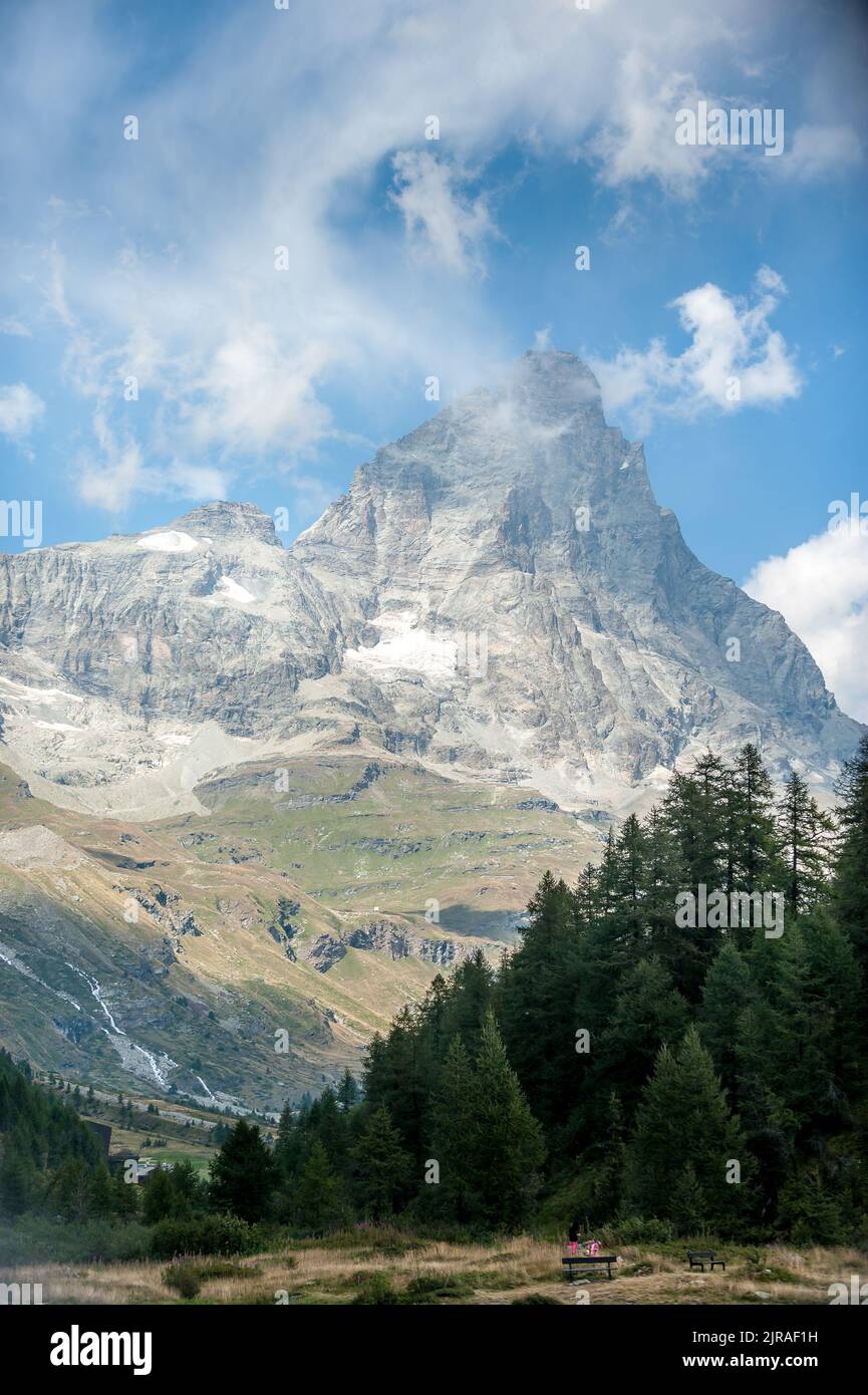 Valle del cervino immagini e fotografie stock ad alta risoluzione - Alamy