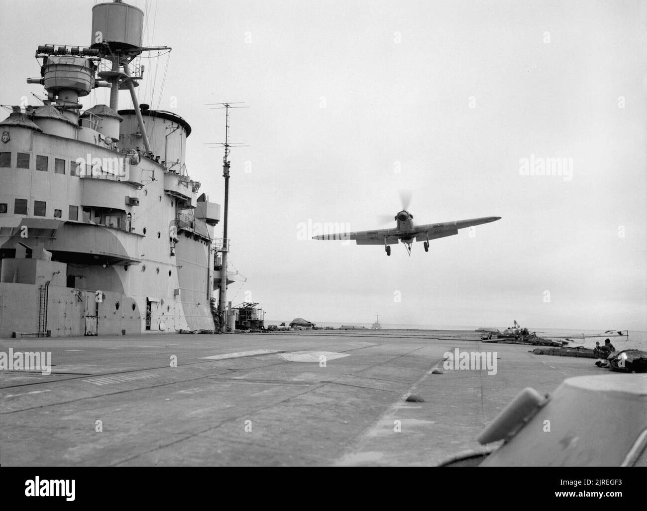 La Royal Navy durante la Seconda Guerra Mondiale un Hawker Hurricane ...