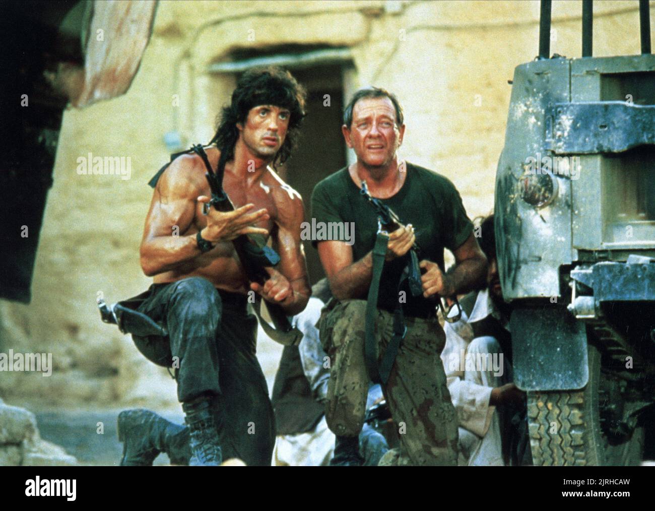 Sylvester stallone richard crenna rambo immagini e fotografie stock ad ...