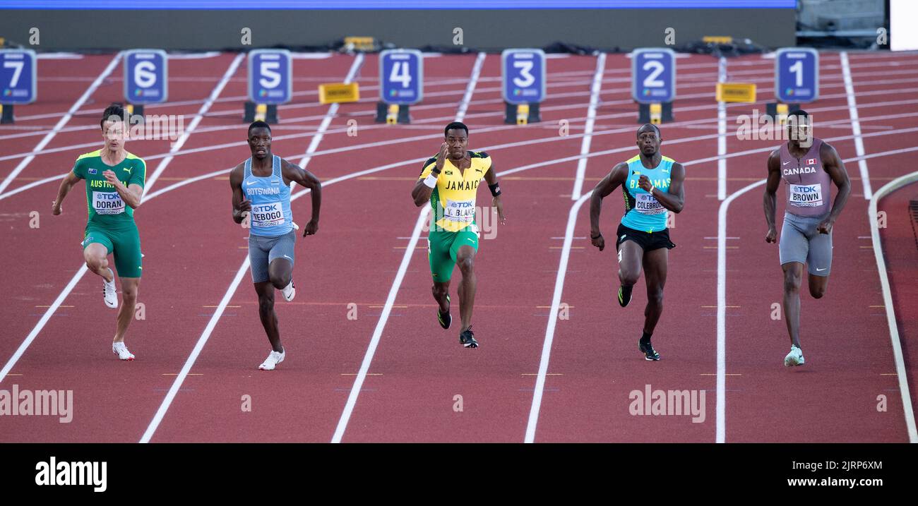 Jake Doran, Lettile Tebogo, Yohan Blake, Samson Colebrooke e Aaron ...
