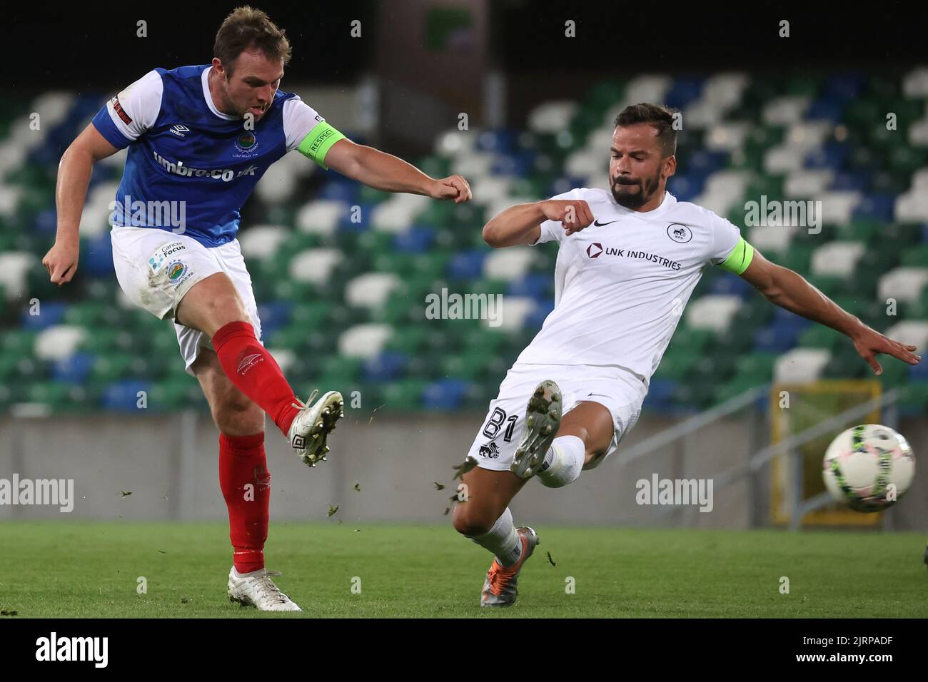 Linfield rfs europa conference league immagini e fotografie stock ad ...