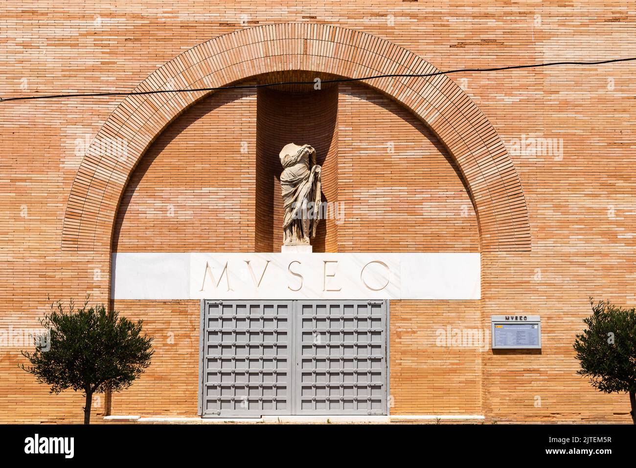 Merida, Spagna - 10 luglio 2022: Museo Nazionale di Arte Romana è un ...