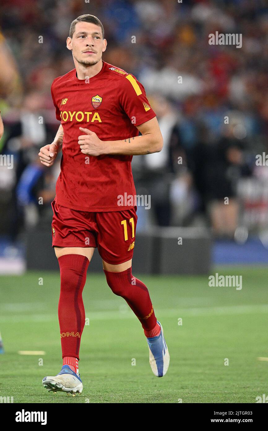 Andrea belotti dell'as roma immagini e fotografie stock ad alta ...