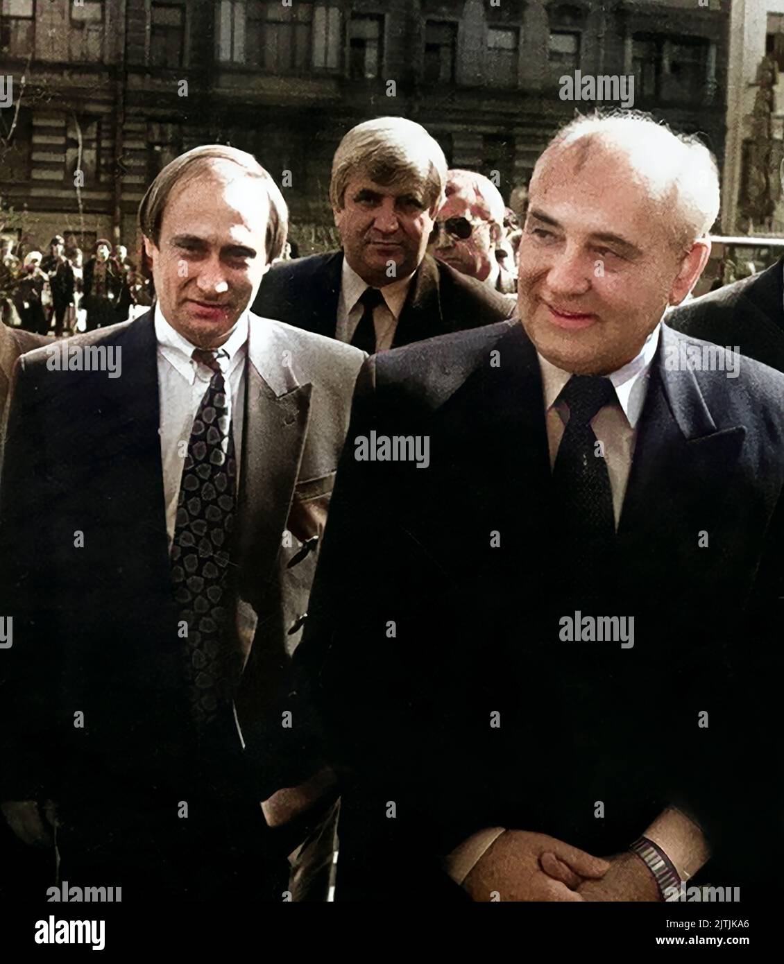 Mikhail gorbachev e helmut kohl immagini e fotografie stock ad alta ...