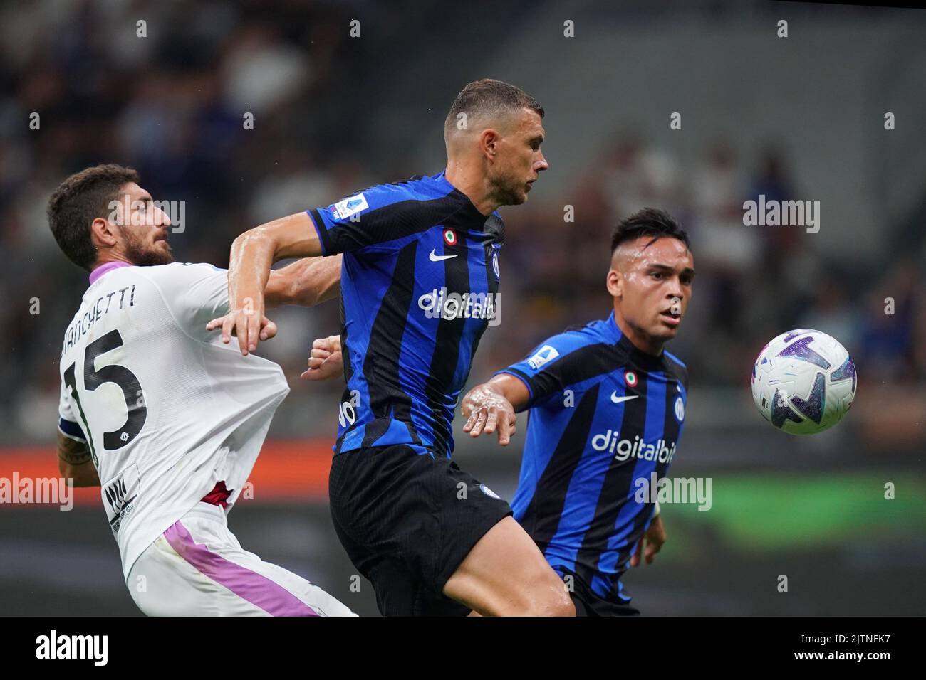30 Agosto 2022 - Milano , Italia - sport, calcio - FC Inter vs Cremonese - Campionato italiano ...
