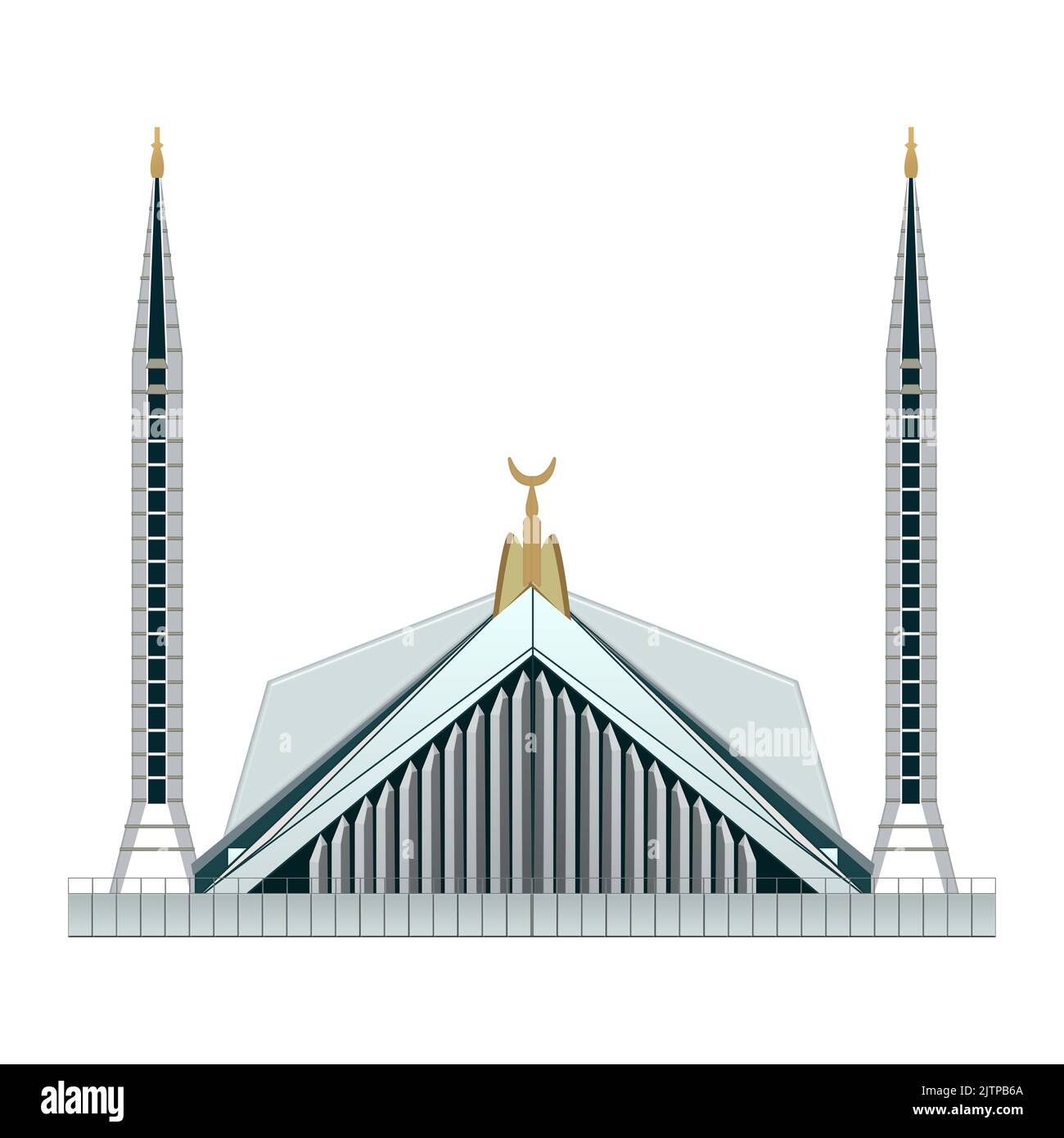 Faisal mosque islamabad pakistan immagini e fotografie stock ad alta ...