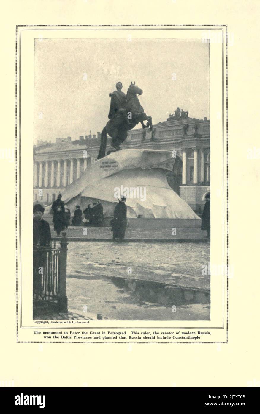 Il monumento a Pietro il Grande a Pietrogrado [San Petersburg, Russia ...