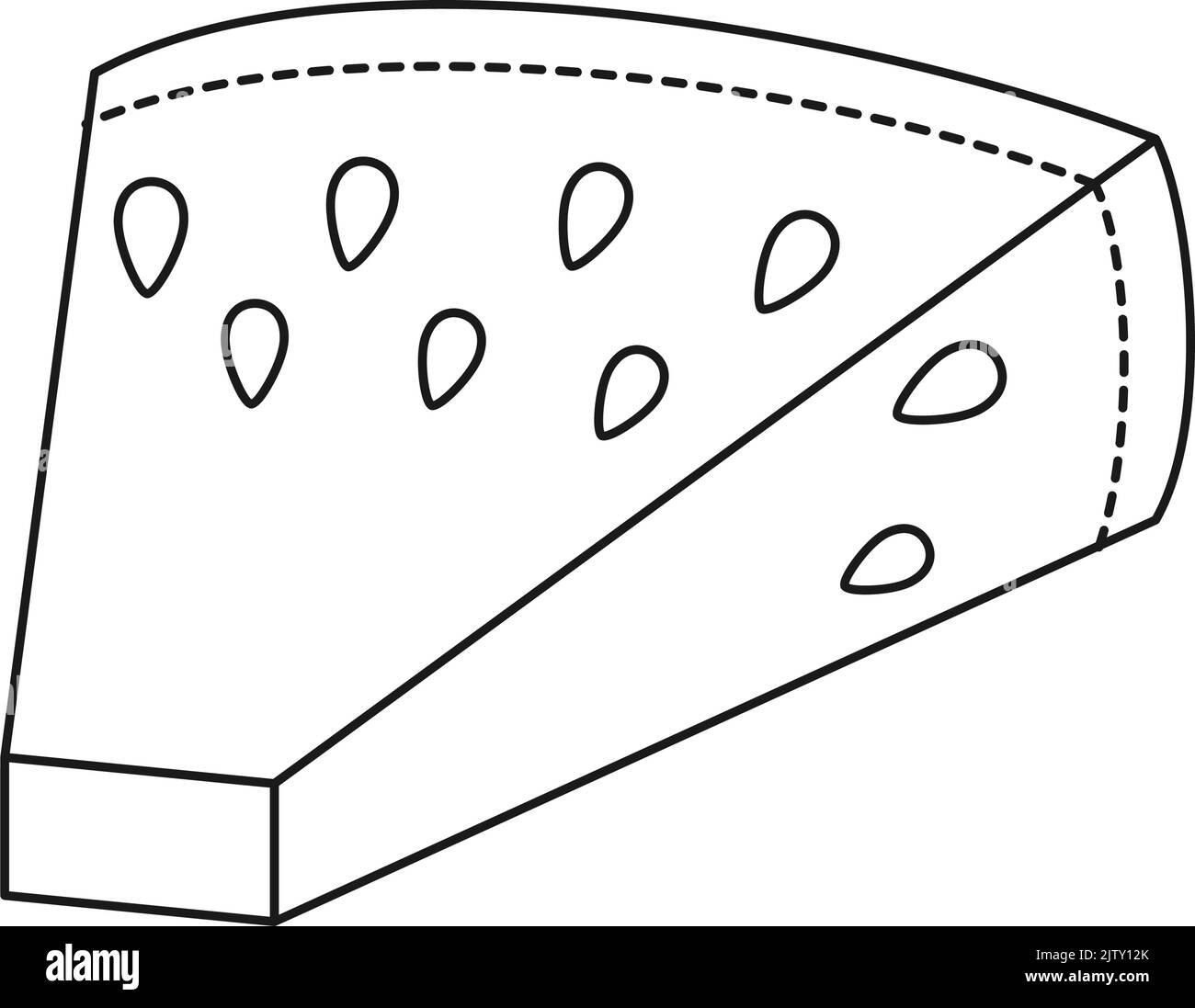 Anguria disegno da colorare Foto e Immagini Stock in Bianco e Nero ...
