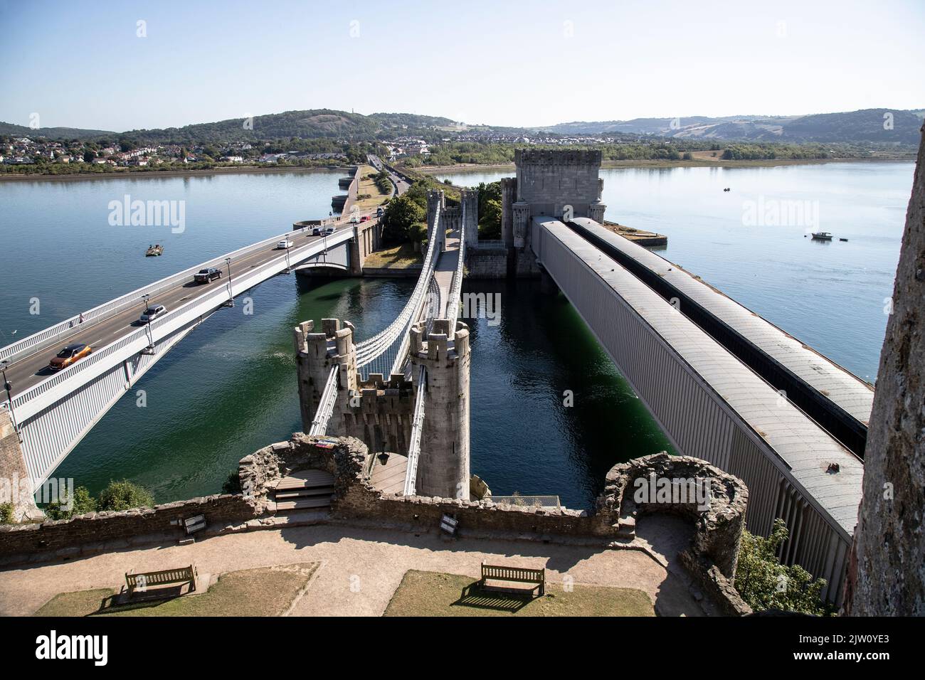 Ponte sospeso ferroviario immagini e fotografie stock ad alta ...
