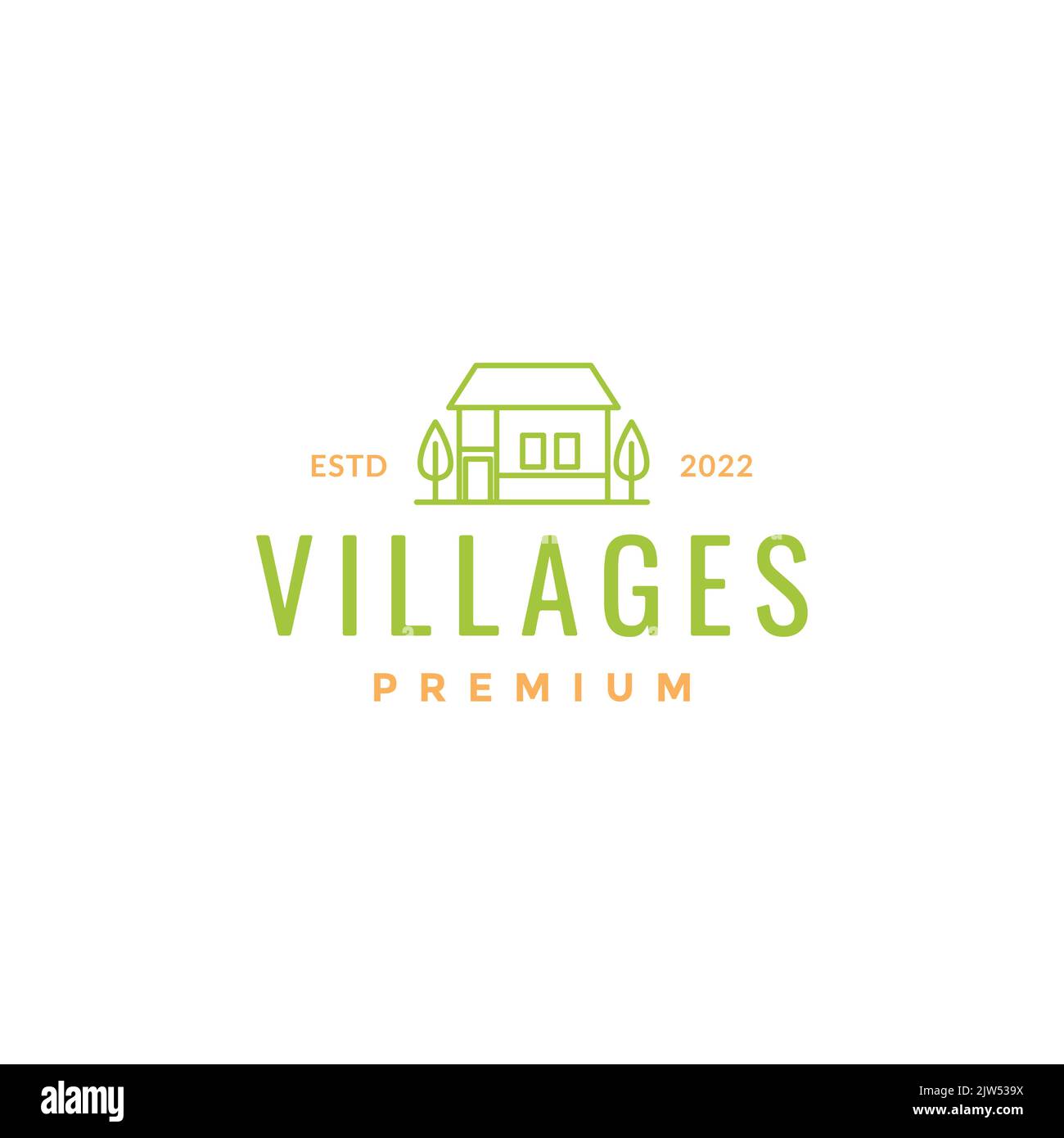 Villaggio dell'oro Immagini Vettoriali Stock - Alamy