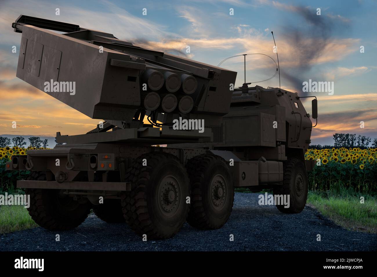 High mobility artillery rocket system immagini e fotografie stock ad ...
