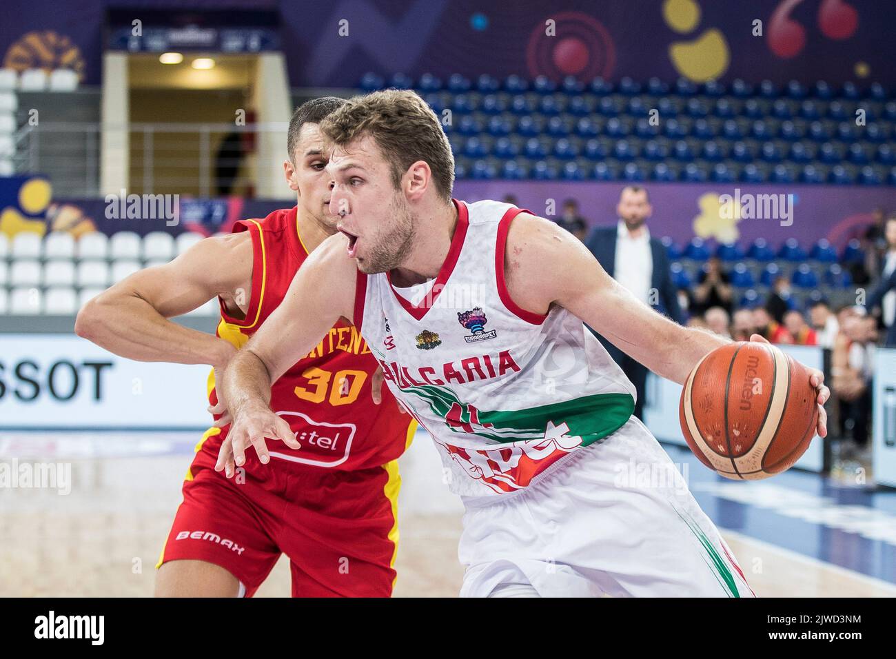 Tbilisi, Georgia, 4th settembre 2022. Aleksandar Vezenkov di Bulgaria ...