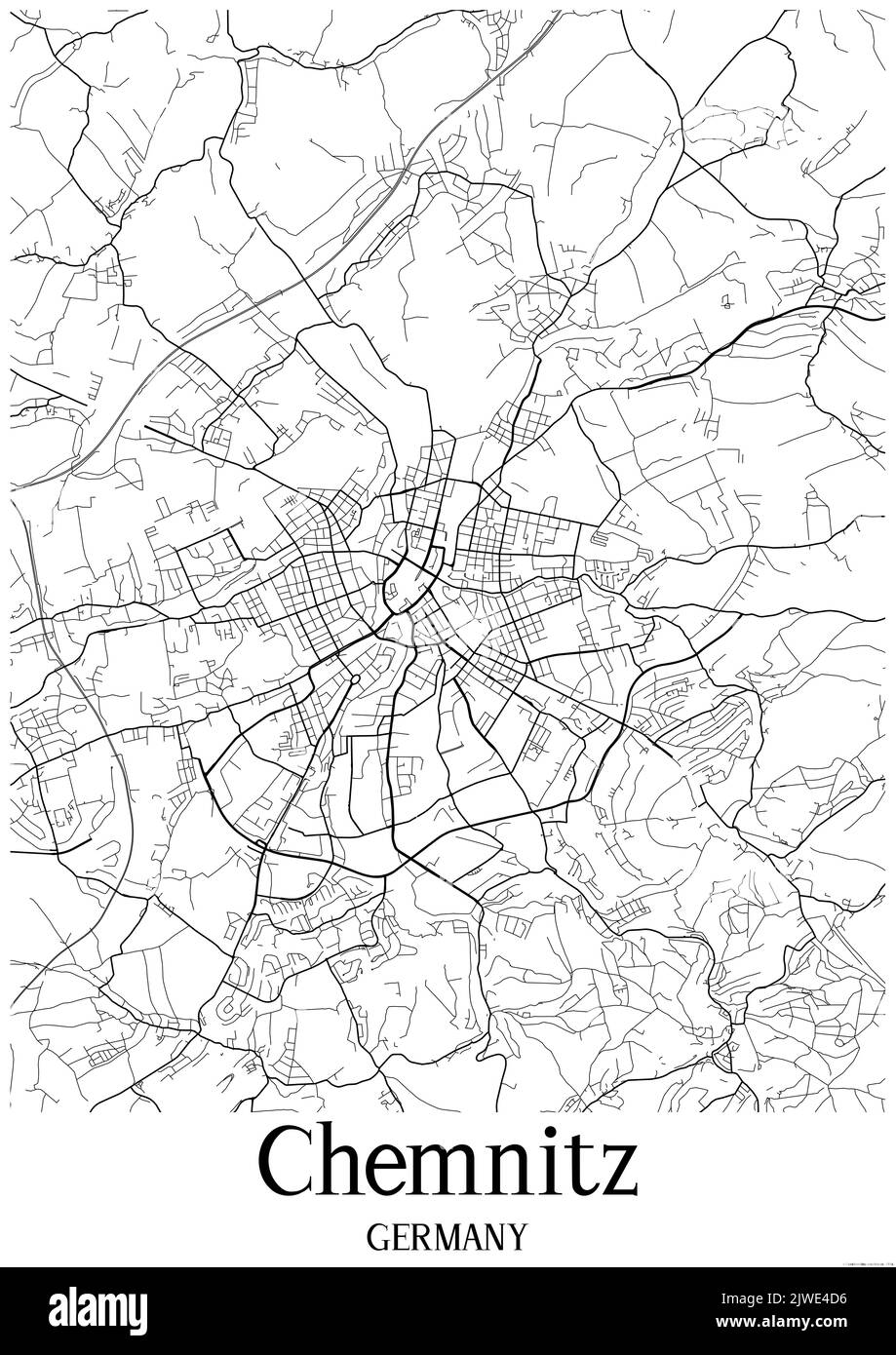 Mappa di chemnitz immagini e fotografie stock ad alta risoluzione - Alamy
