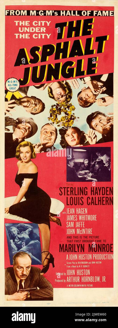 Marilyn monroe asphalt jungle immagini e fotografie stock ad alta risoluzione - Alamy