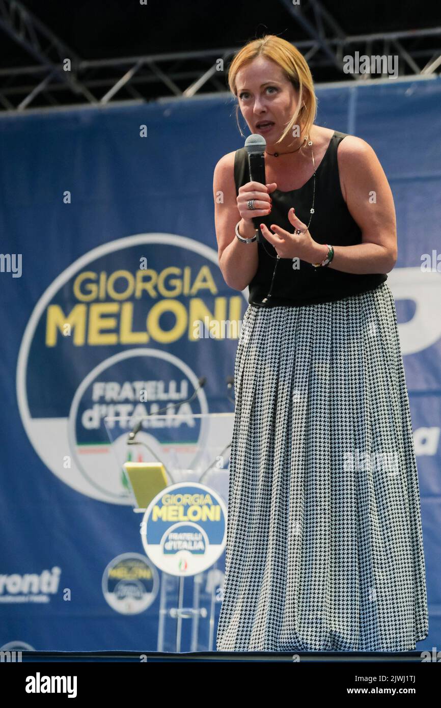 Giorgia meloni agosto 2022 immagini e fotografie stock ad alta ...
