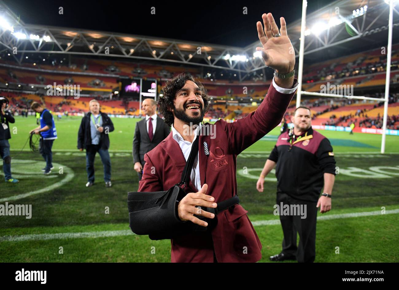 La leggenda del marone Johnathan Thurston si è impartita ai fan dopo la ...