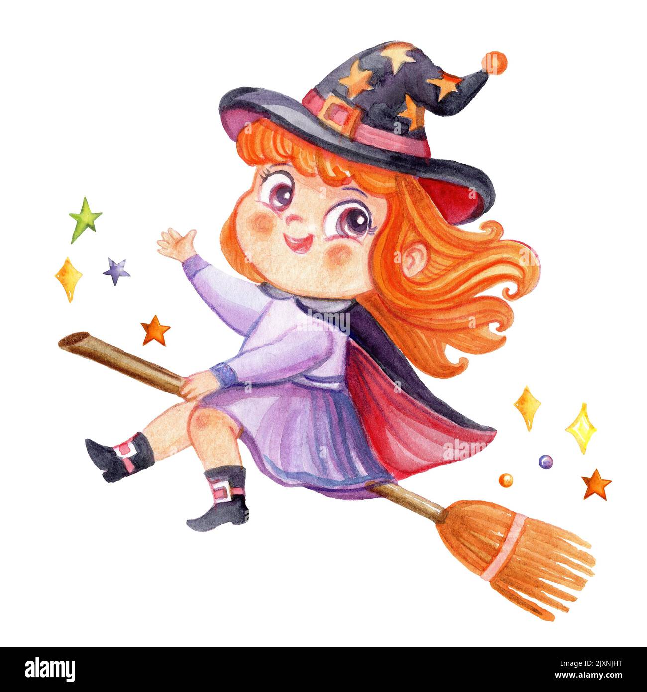 Cartone animato strega immagini e fotografie stock ad alta risoluzione ...