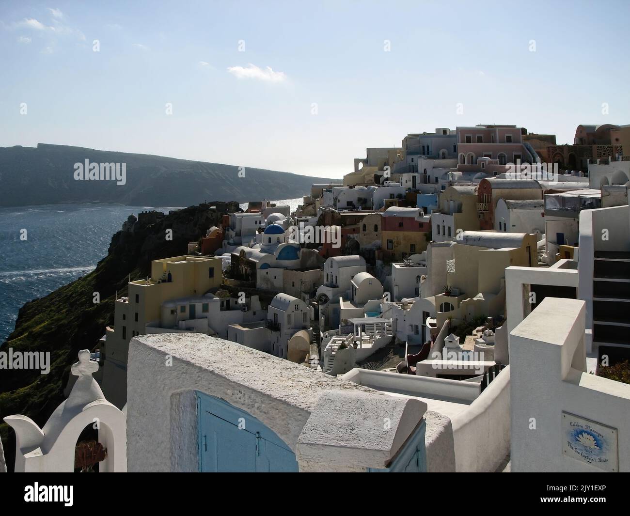 Santorini l'isola greca, delle Cicladi, con i suoi paesaggi e le sue ...