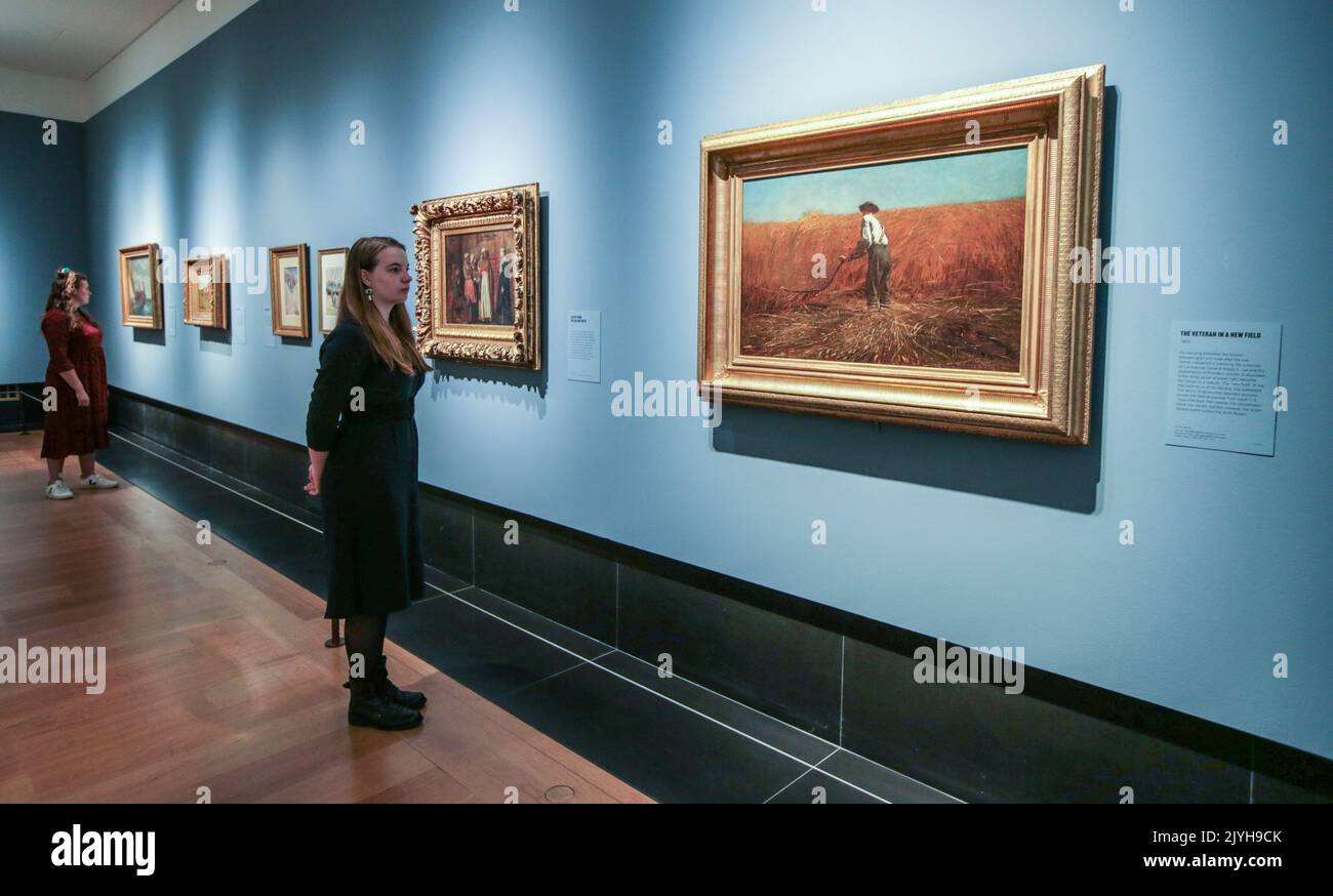 Londra UK 08 set 2022 mostra Winslow Homer, National Gallery Winslow ...