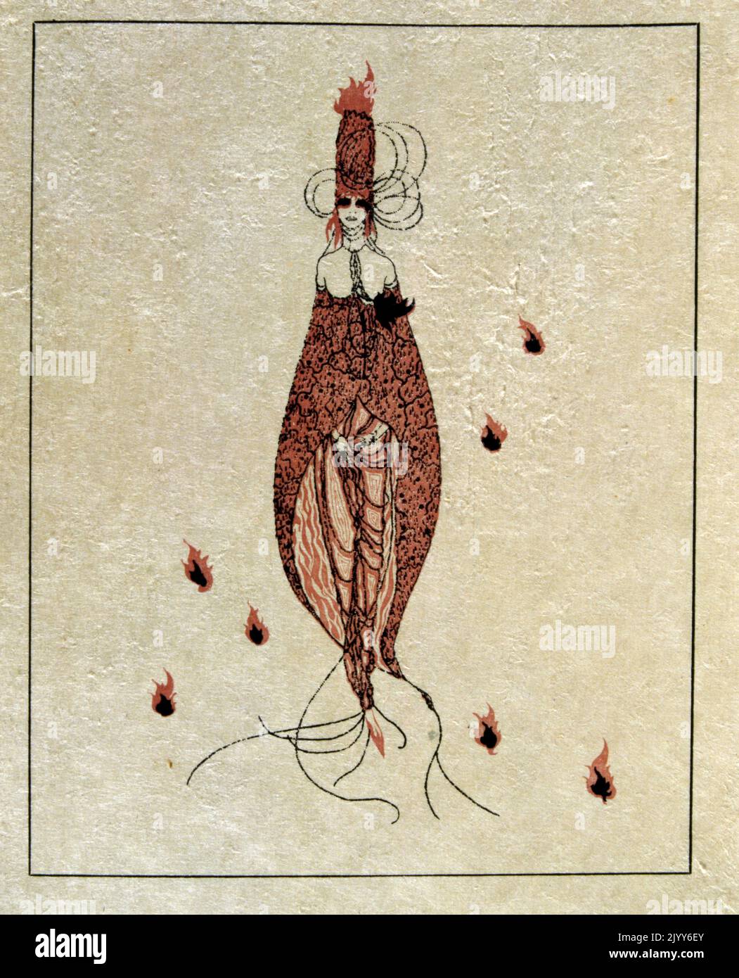 Fuoco stilizzato inchiostro immagini e fotografie stock ad alta ...