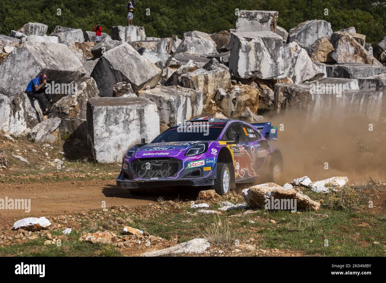 9 settembre 2022, Roma, Grecia: 19 LOEB Sebastien (fra), GALMICHE ...