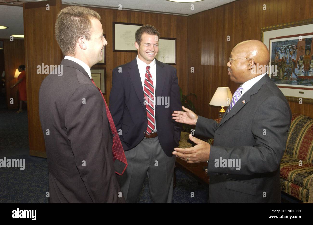 Il Segretario Alphonso Jackson con Will Proctor. Il Segretario Alphonso ...