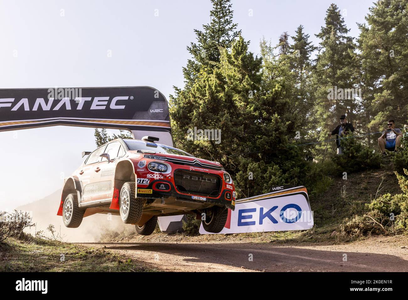 21 ROSSEL Yohan (fra), SARREAUD Valentin (fra), Citroen C3, azione in ...