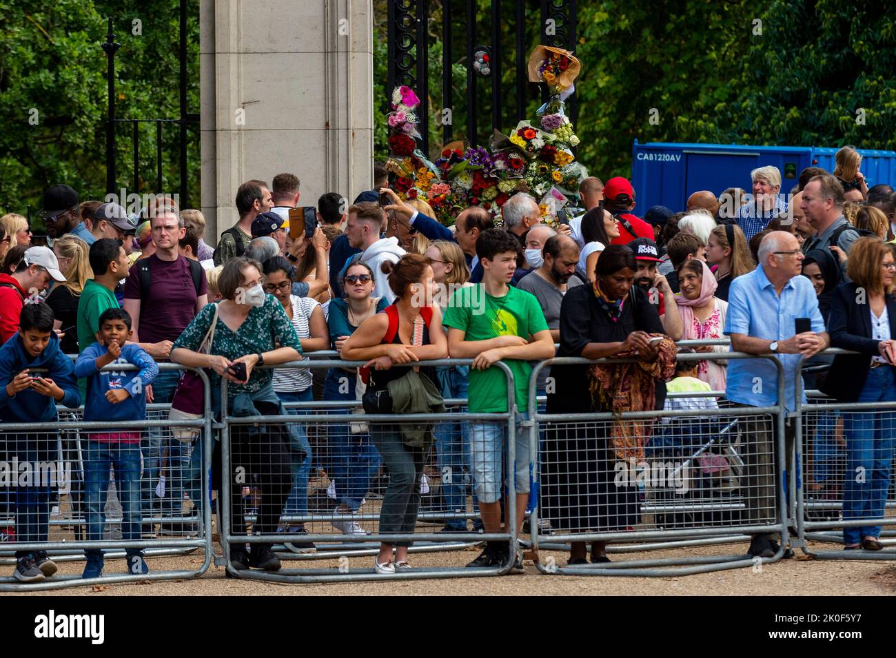 Londra, Regno Unito. 11 settembre 2022. Migliaia di persone nel centro ...