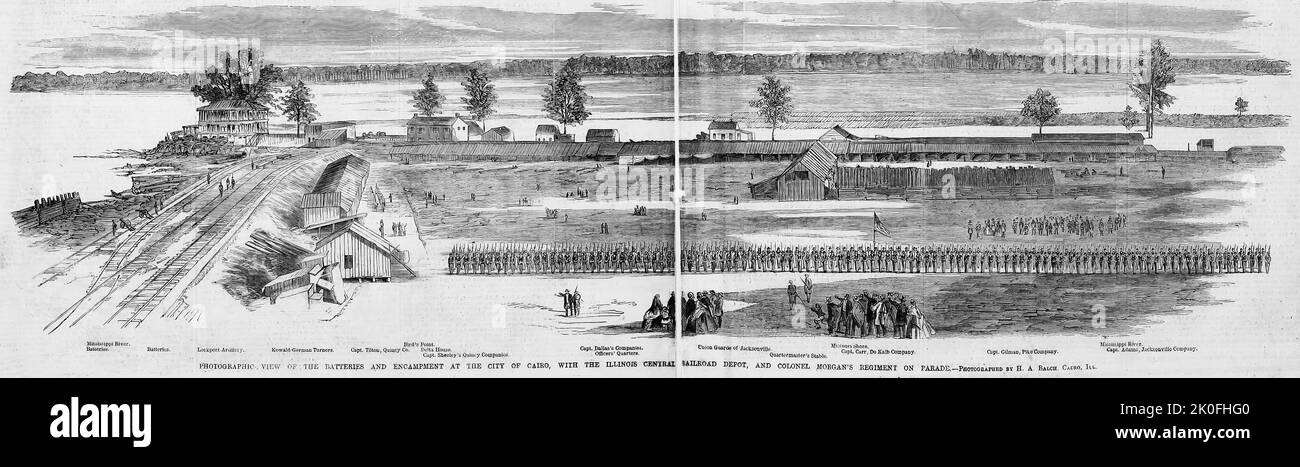 Reggimento di artiglieria dell'illinois immagini e fotografie stock ad ...