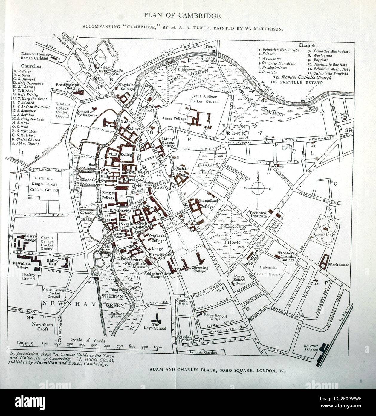 Cambridge street map immagini e fotografie stock ad alta risoluzione ...