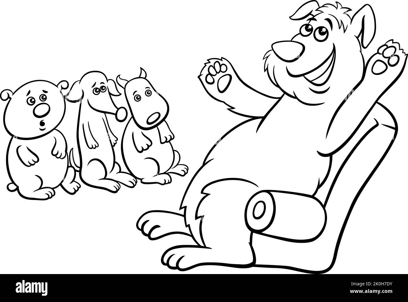 Storia da colorare Immagini Vettoriali Stock - Pagina 2 - Alamy