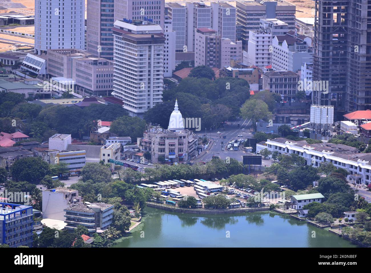 Colombo, Provincia Occidentale, Sri Lanka. 12th Set, 2022. Vista della ...