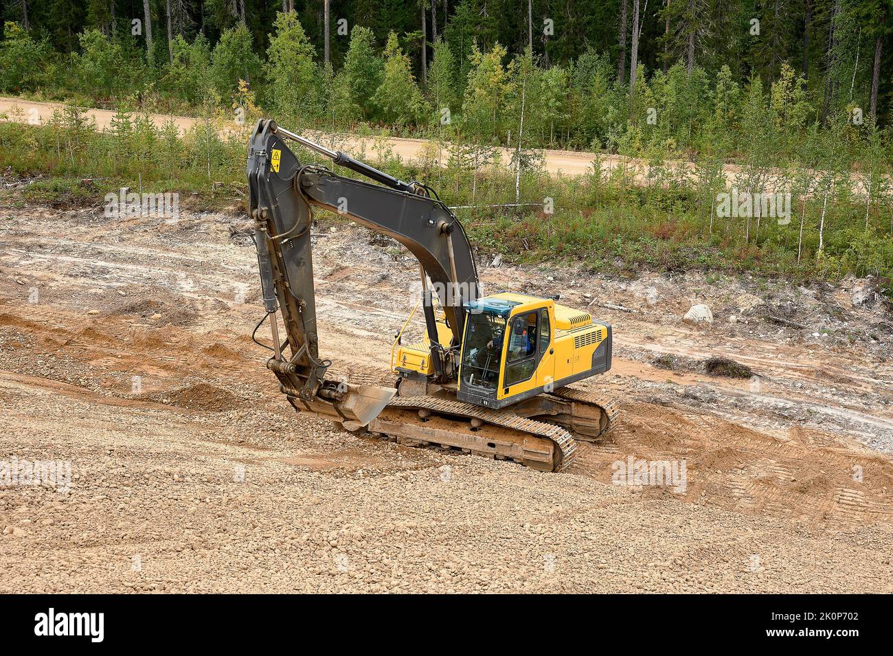 Escavatore scava immagini e fotografie stock ad alta risoluzione - Alamy