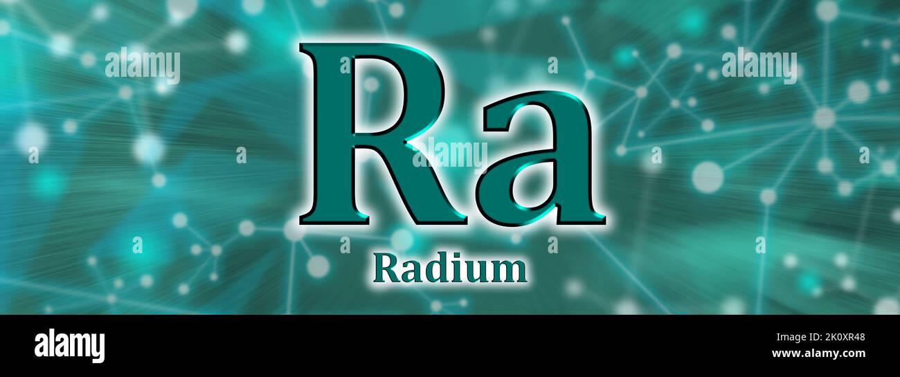 Simbolo di radium tavola periodica immagini e fotografie stock ad alta ...