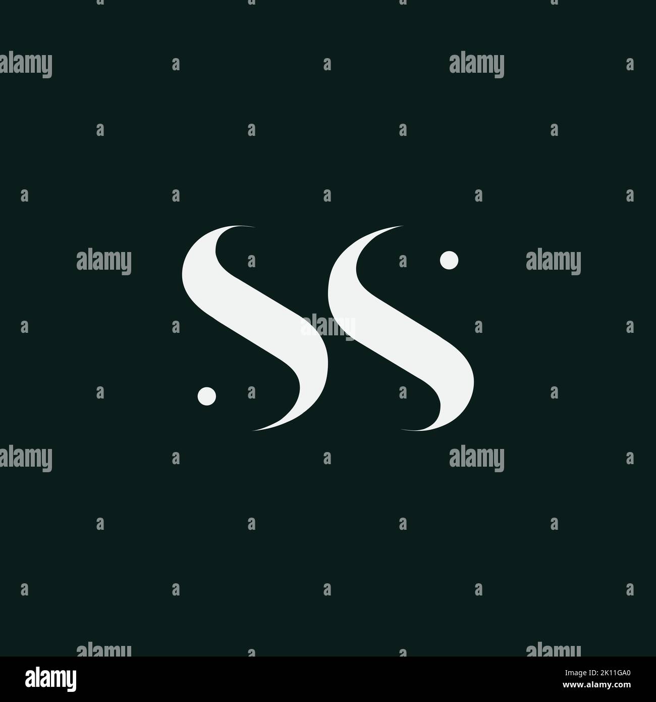 Ss iniziali logo immagini e fotografie stock ad alta risoluzione - Alamy