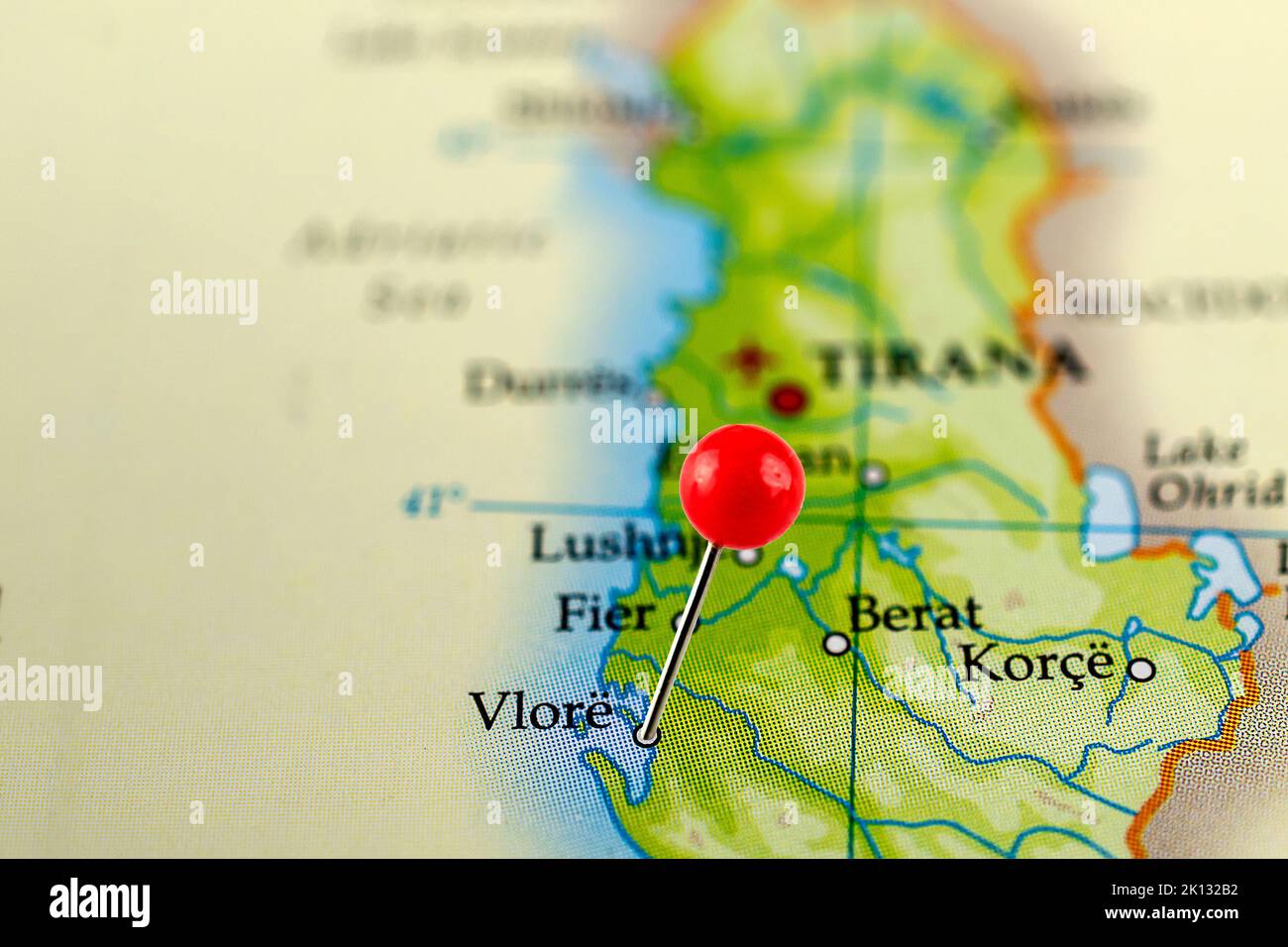 Mappa di valona immagini e fotografie stock ad alta risoluzione - Alamy