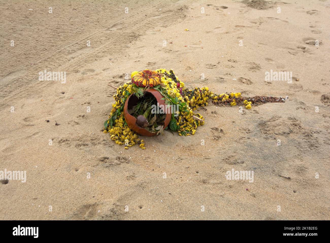 Rituale shradh puja immagini e fotografie stock ad alta risoluzione - Alamy