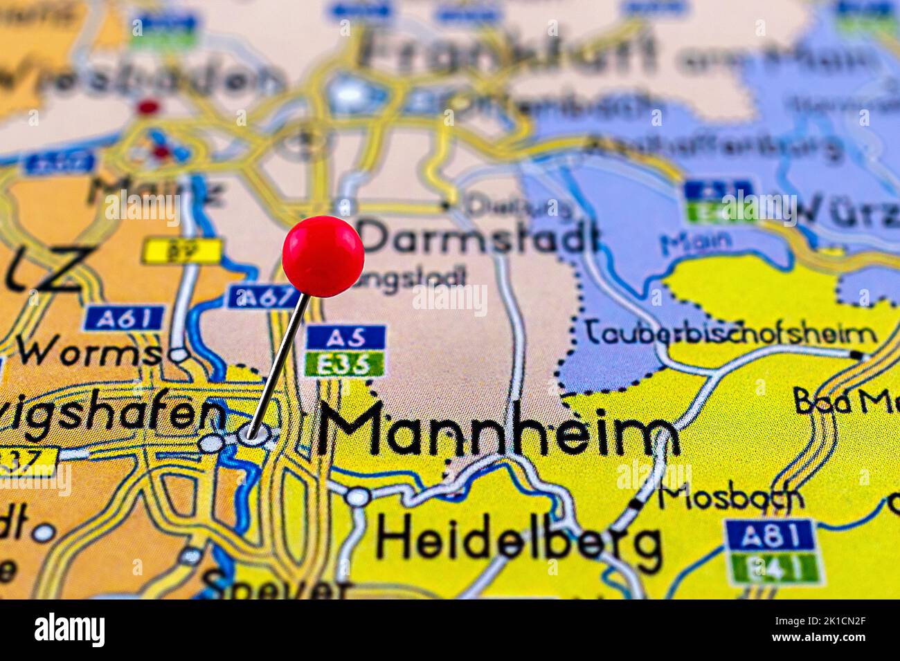 Mappa di mannheim immagini e fotografie stock ad alta risoluzione - Alamy