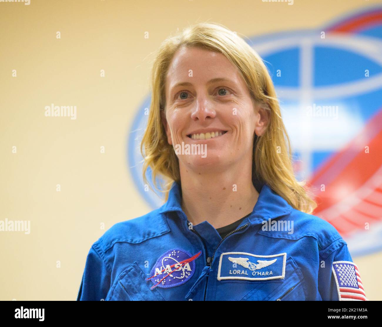 Expedition 68 membro di backup Loral o'Hara della NASA è visto in ...